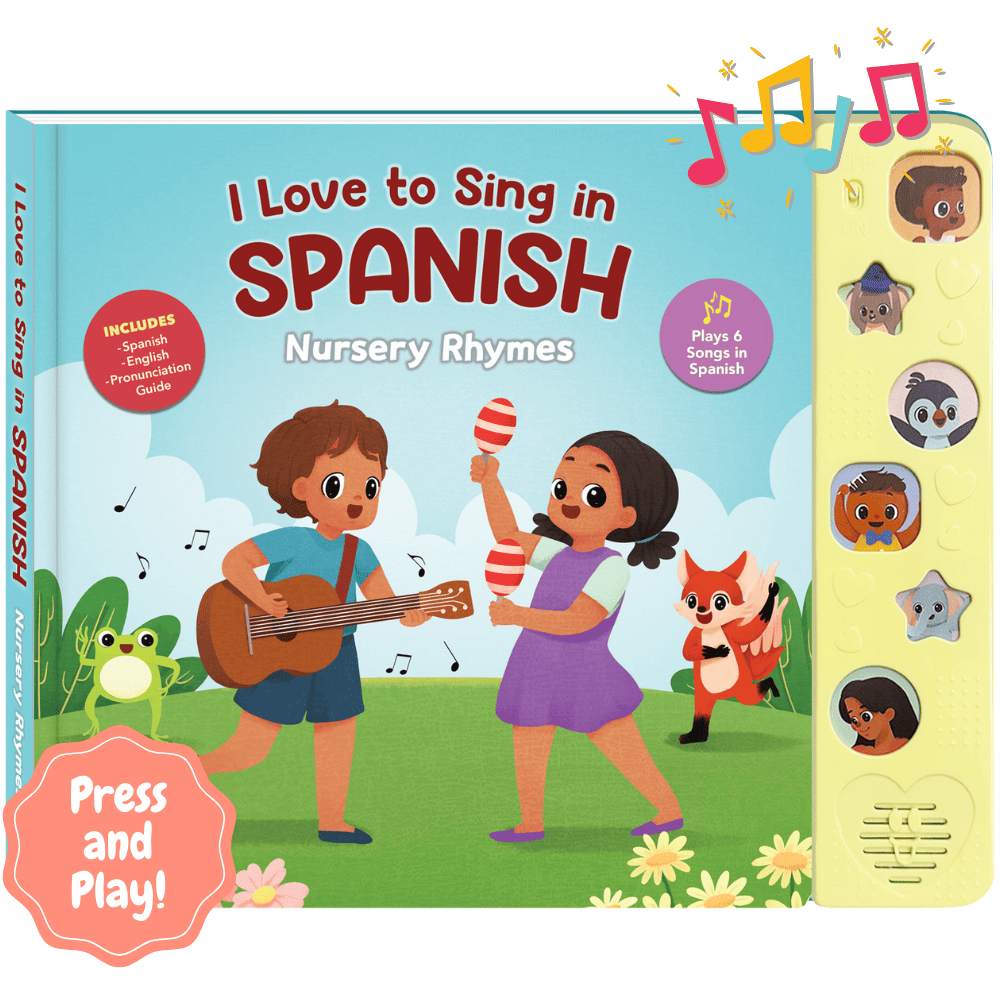 I Love to Sing in Spanish: Nursery Rhymes (Songbook) – Wonderly Press
